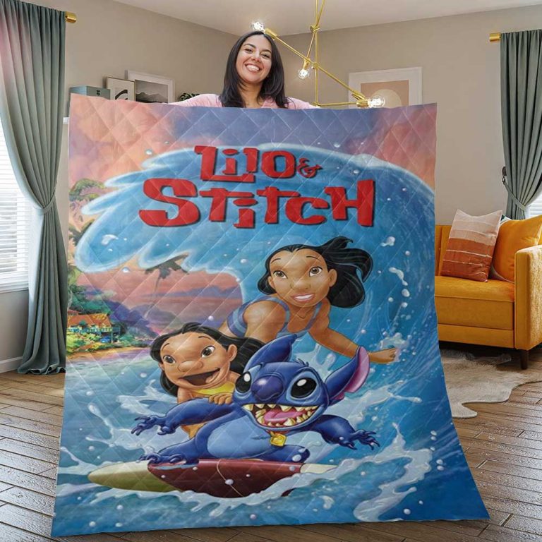 Disney Lilo And Stitch Blanket, Lilo And Stitch Nani Pelekai Gift For ...