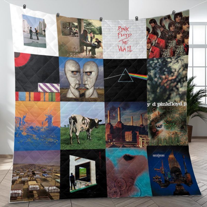 Pink Floyd Rock Band Fan Gift, Best Pink Floyd Album Covers Blanket ...