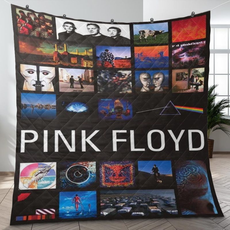 Pink Floyd Rock Band Gift For Fan, Pink Floyd Logo Album Covers Blanket ...