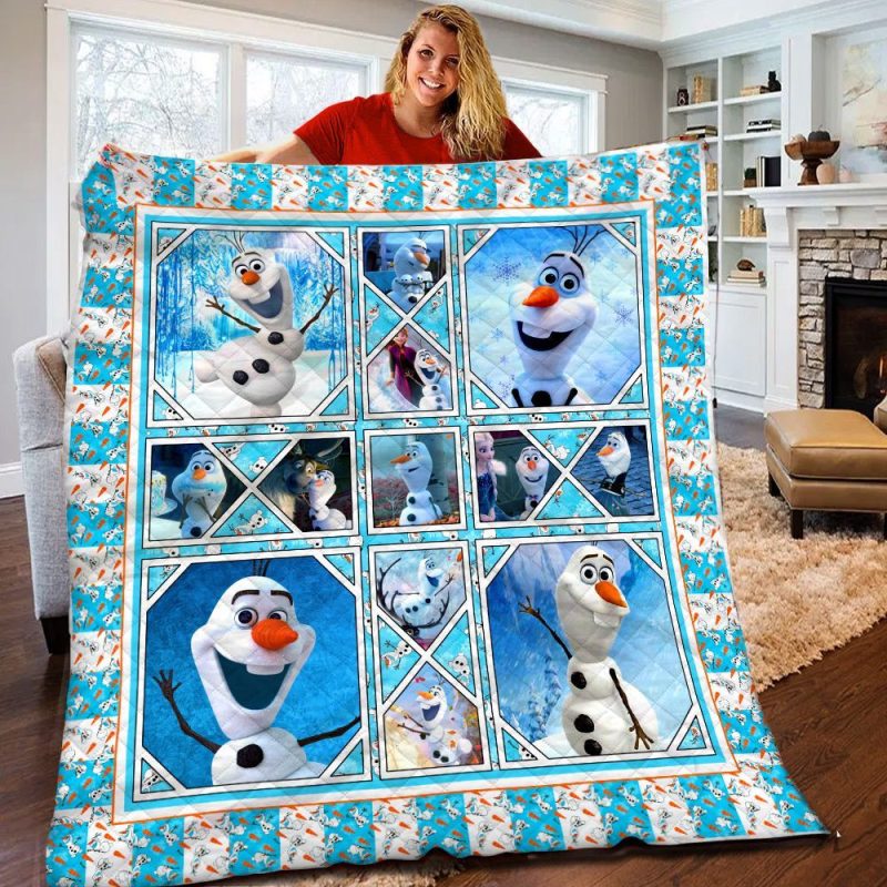Disney Frozen Olaf Fan Gift, Disney Frozen Blanket - Hot Sale 2025