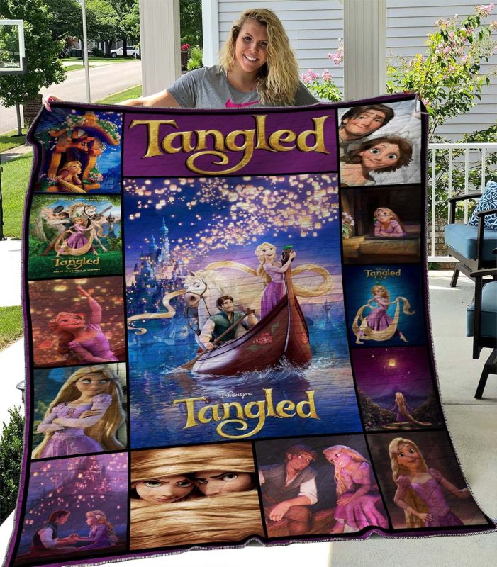 Couple Love Disney Tangled Cartoon 979 Gift Lover Blanket - Hot Sale 2025