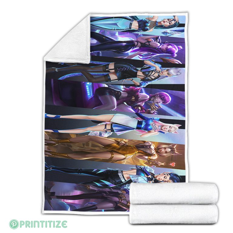 League Of Legends KDA Skin Blanket - Hot Sale 2024