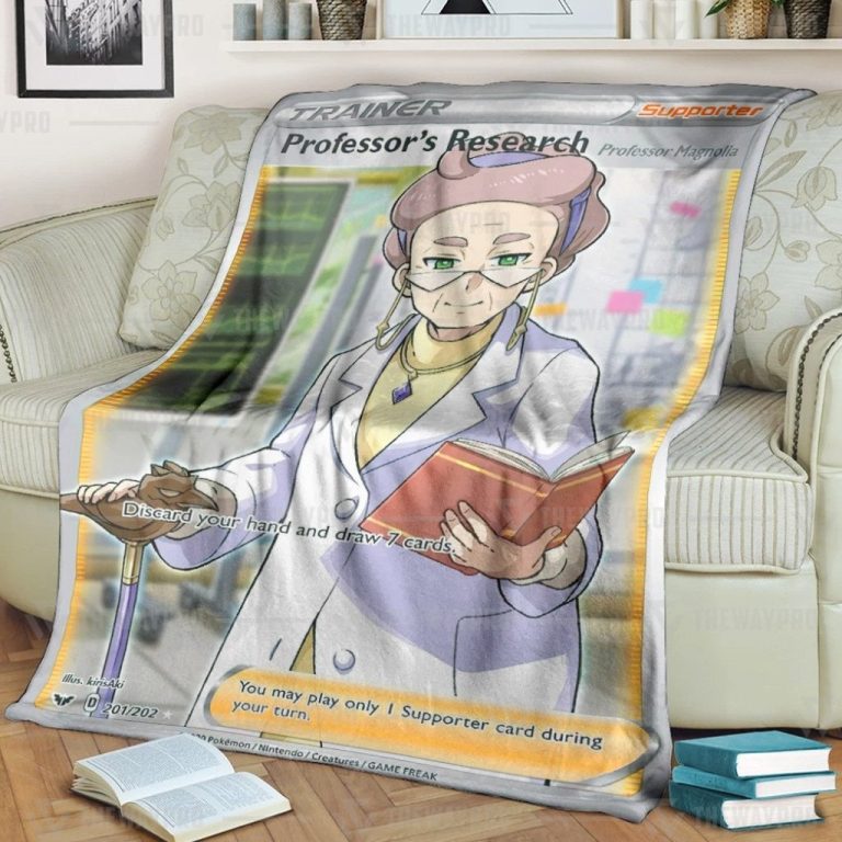 Pokemon Professors Research Trainer Blanket - Hot Sale 2025