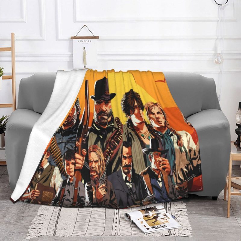 Red Dead Redemption John Marston Game Blanket - Hot Sale 2026