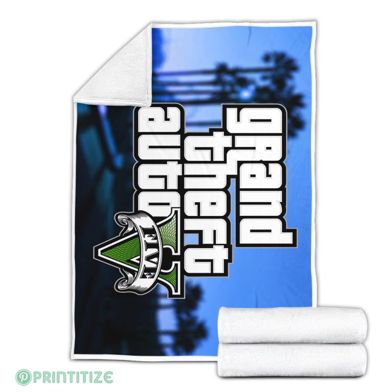 Grand Theft Auto 5 Logo Blanket - Hot Sale 2026