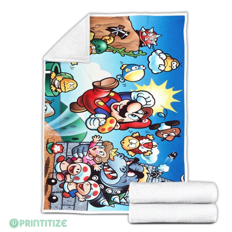 Super Mario Bros Classic Blanket - Hot Sale 2024